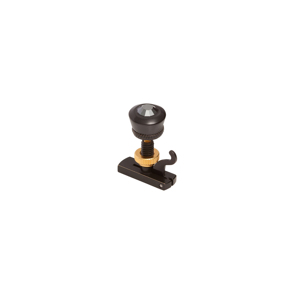 Black on Black Solitaire Fine Tuner String Adjuster – Luxitune