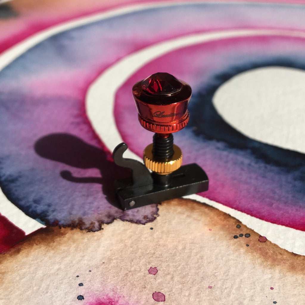 Tonal Red Solitaire Fine Tuner String Adjuster – Luxitune