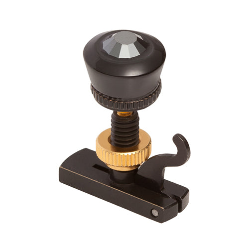 Black on Black Solitaire Fine Tuner String Adjuster – Luxitune